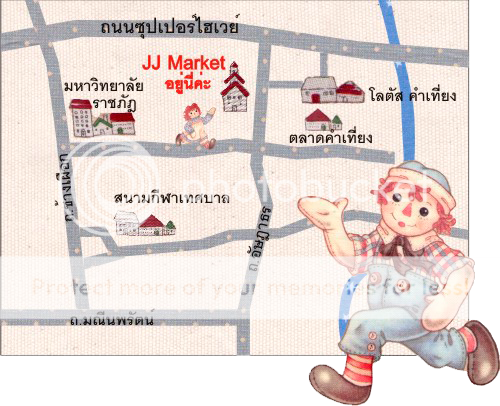 Bloggang.com : Heart&Home : แผนที่ร้าน Heart&Home (JJ Market Chiangmai)